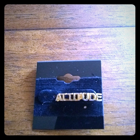 Jewelry | Vintage Goldtone Attitude Pin | Poshmark